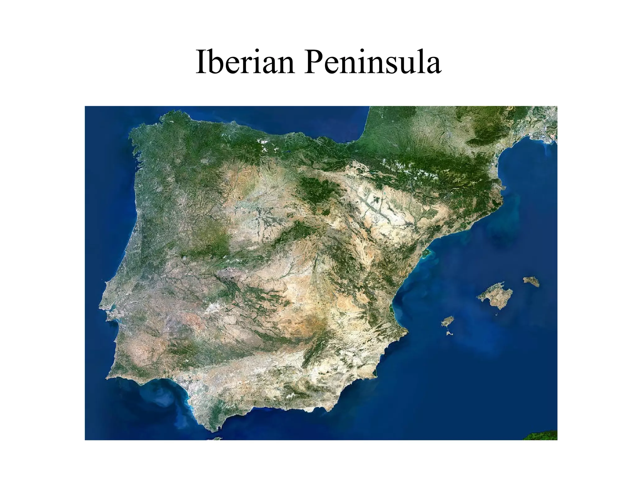 Colonization in the Iberian Peninsula: basic vocabulary | PPT