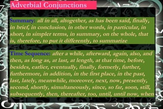 08 Conjunctions | ODP