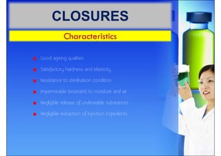 Containers and closures | PDF