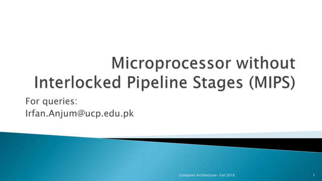 Control hazards MIPS pipeline.pptx