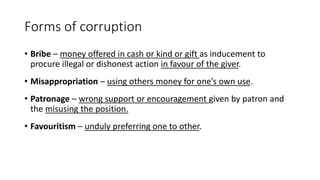 Corruption | PPTX