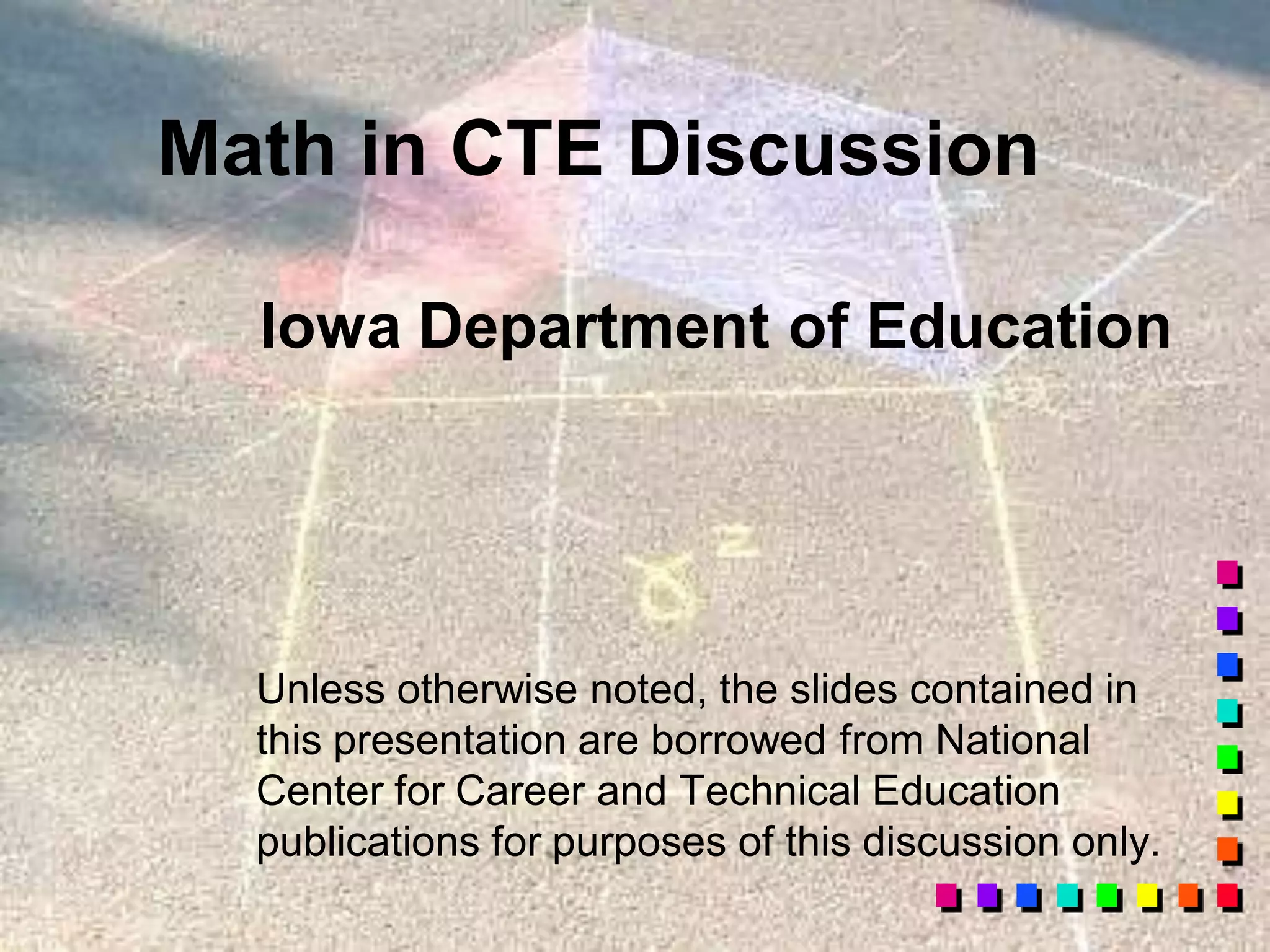 08 cte iowa_math_in_cte_presentation (1) | PPT
