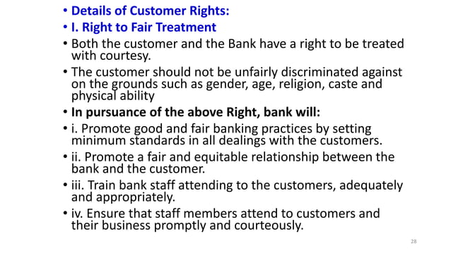 08 Customer Education and Protection in Banks.pptx | Business Banking ...