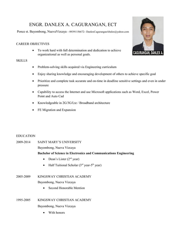 Danlex Cagurangan | DOC | Telecommunications Industry | Industries