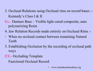 Denture base considerations in removable partial denture /RPD | PPT