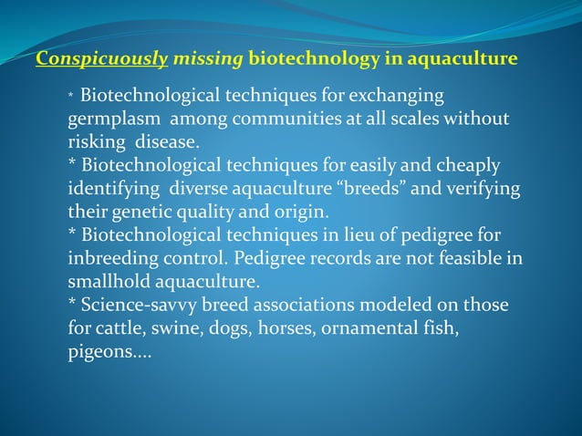 National Broodstock Improvement Network (NBIN) | PPT