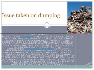 08 dumping the dumps | PPT