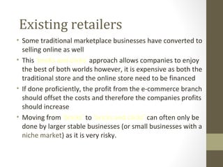 08 e commerce entities | PPT