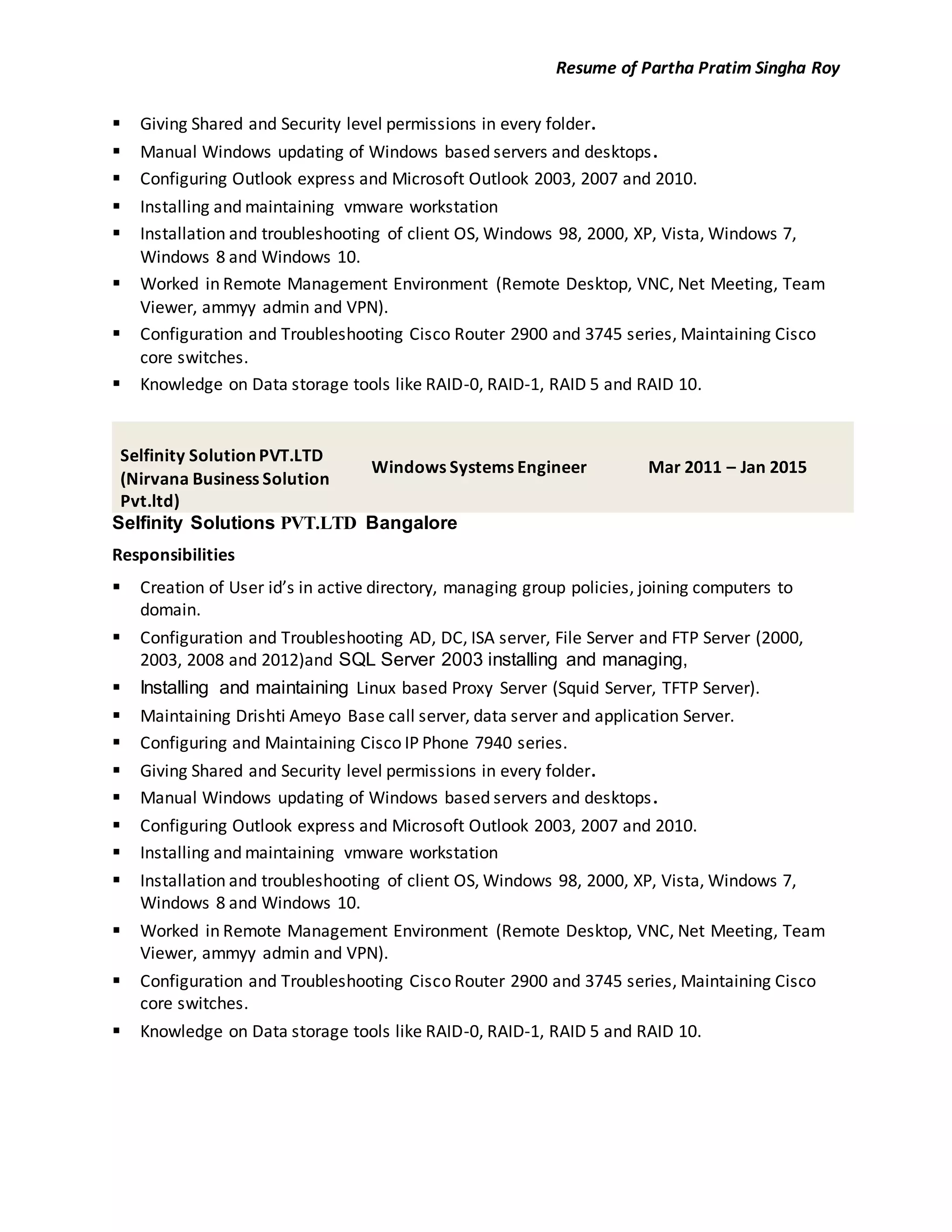 ParthaPratim Singha Roy | DOCX