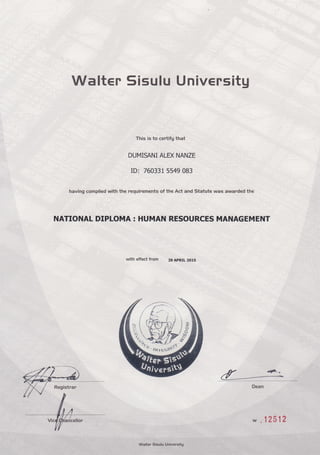 National Diploma | PDF