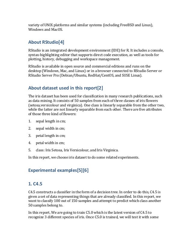 TAO Fayan_Report on Top 10 data mining algorithms applications with R