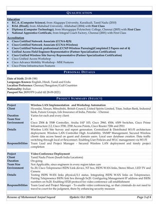 Resume | PDF | Computer Networking | Computing