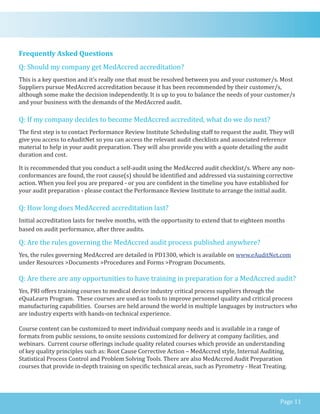 MedAccred Welcome Pack V13 160920 | PDF