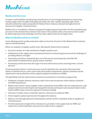 MedAccred Welcome Pack V13 160920 | PDF