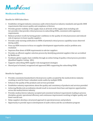 MedAccred Welcome Pack V13 160920 | PDF