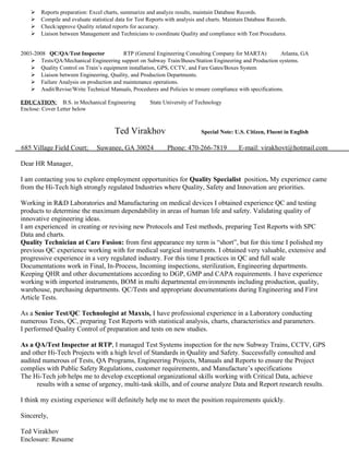 Base QC Resume | DOC