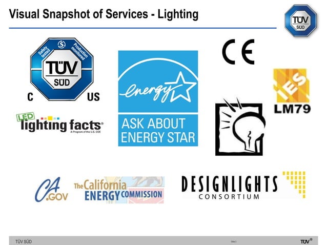 TUV SUD LIGHTING SVCS | PPT | Physics | Science