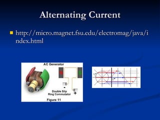 08 electromagnetic induction & alternating current | PPT