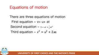 08 Equations of Motion (Updated).pdf presentation | PPT