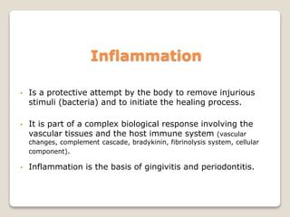Overview of Oral Inflammation | PPTX | Dental Health | Diseases and ...