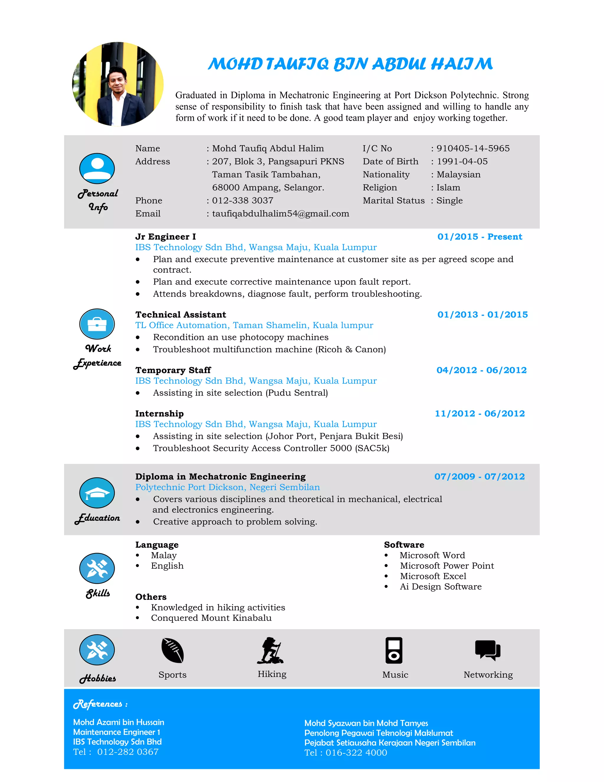 Mohd Taufiq Abdul Halim | PDF