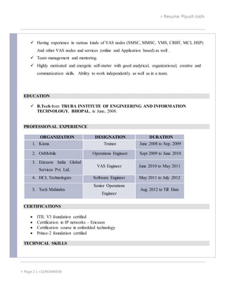 Piyush_Joshi_Resume (1) | PDF