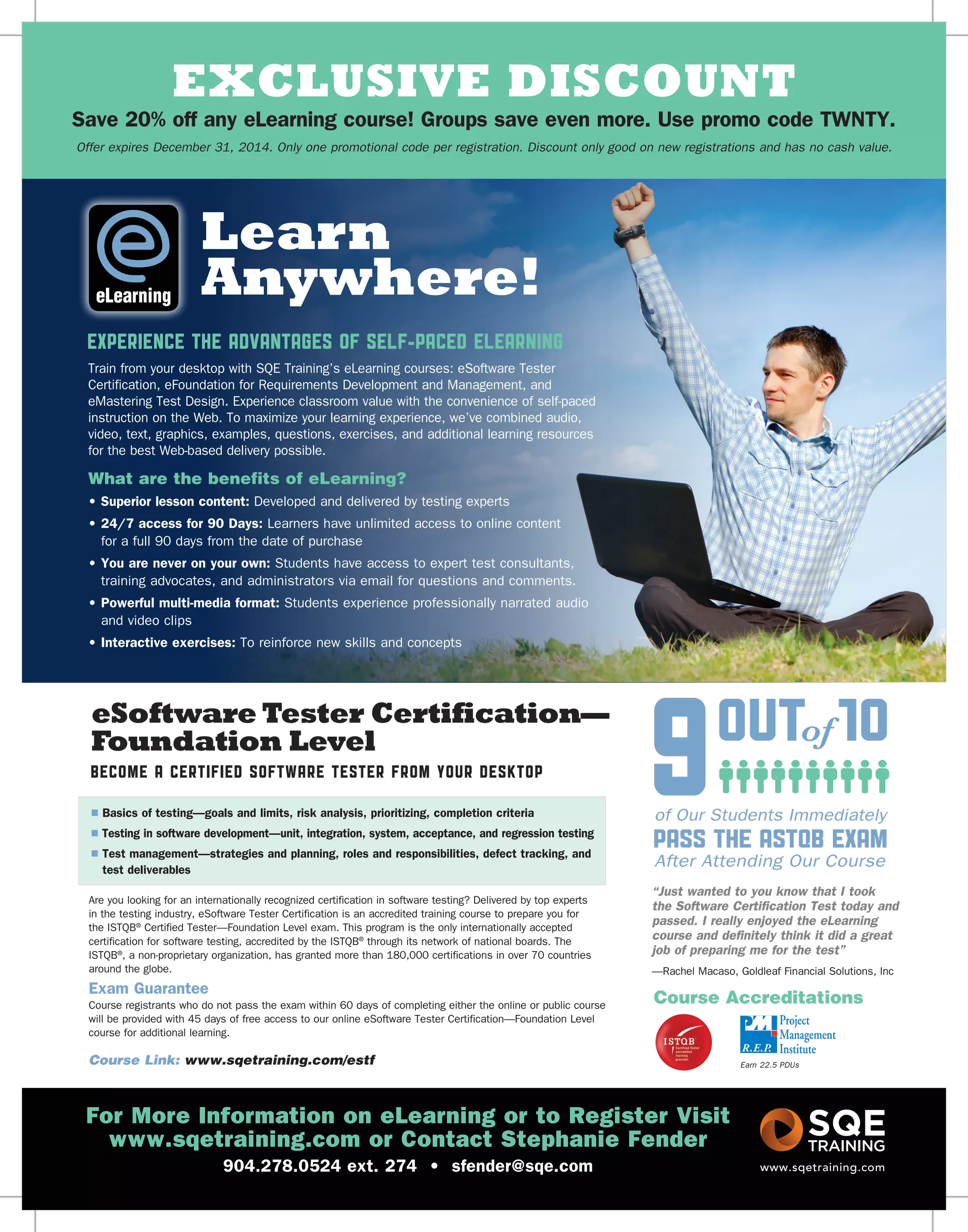 eLearning Flyer_2014_PRESS | PDF