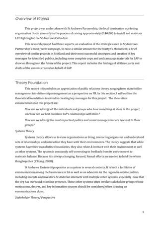 AR_Fundraising Strategy & Materials_Work Example | PDF