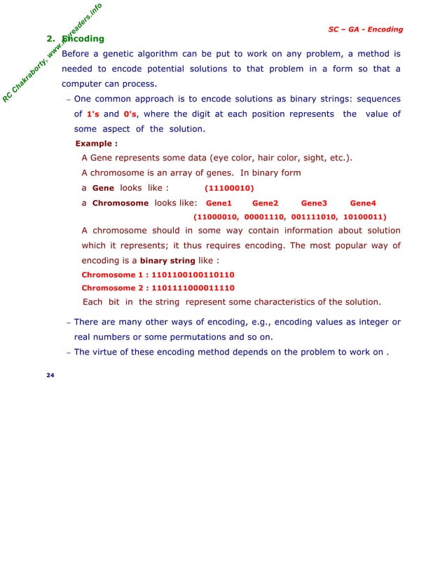 Fundamentals of Genetic Algorithms (Soft Computing) | PDF | Genetics | Science