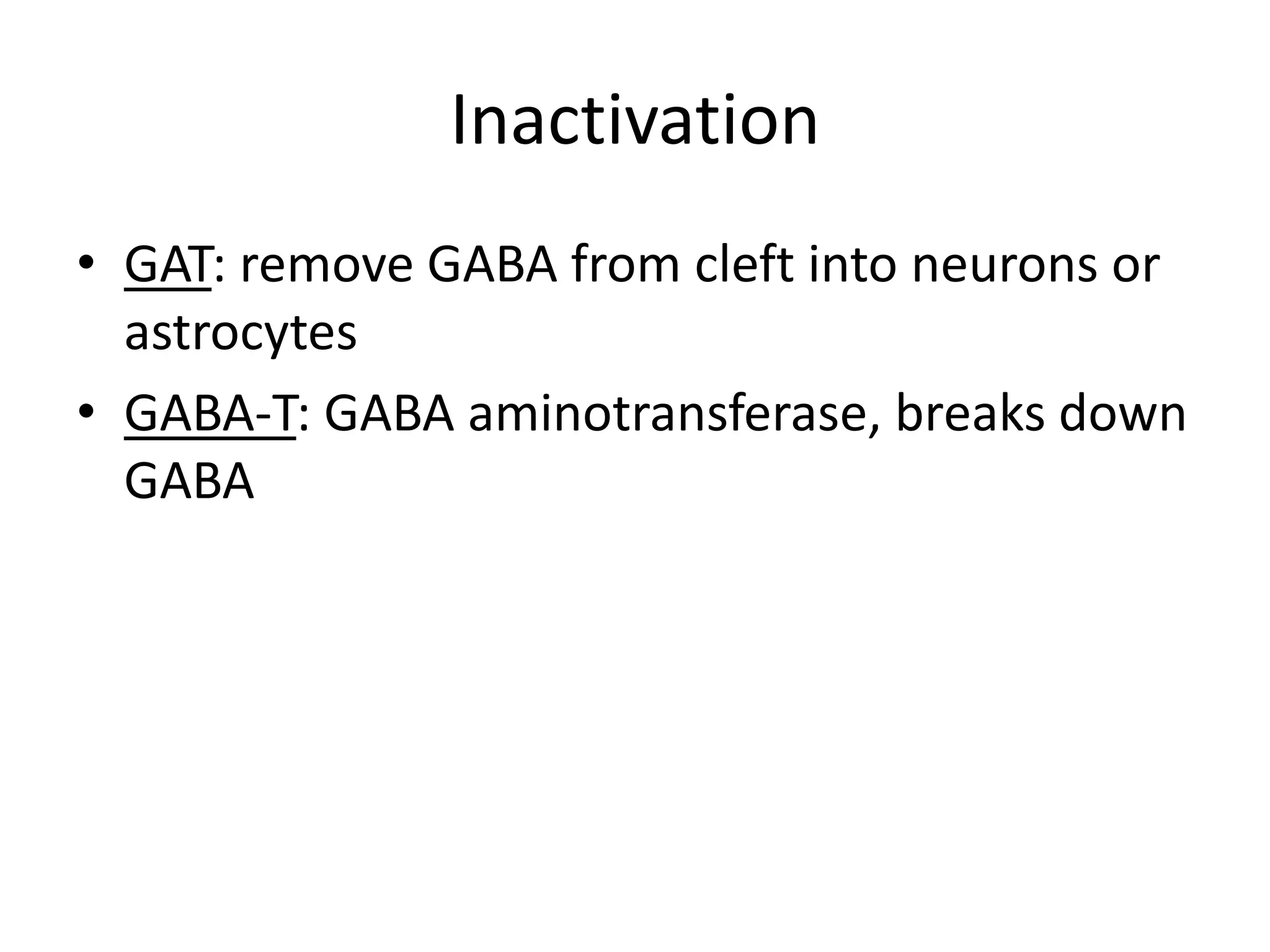 Neuropharmacology: GABA & Glutamate | PPTX