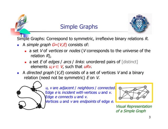 An introduction to the graph theory in discrete mathematics | PPT