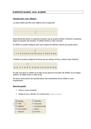 08 guiados sliders Java | PDF