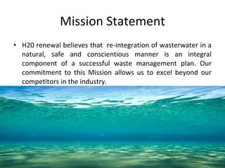 H20 Powerpoint Revised.0403 | Agriculture | Industries
