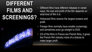 Film Distribution | PPTX | Video Production | Content Production