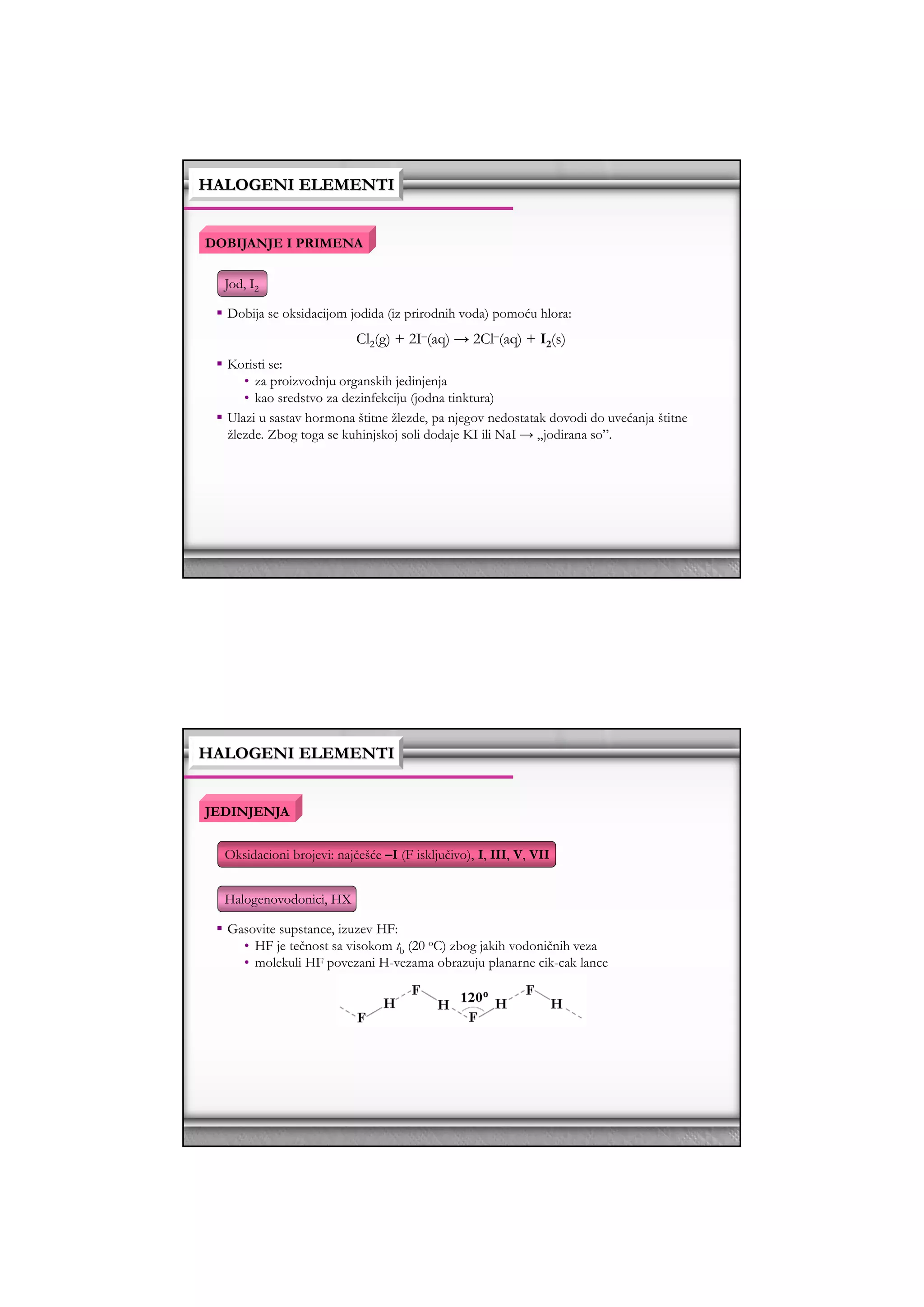 08 halogeni elementi | PDF