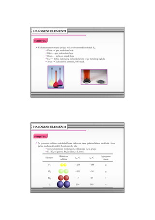 08 halogeni elementi | PDF