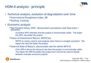 08 HDM4-study--------------------------- | PPT