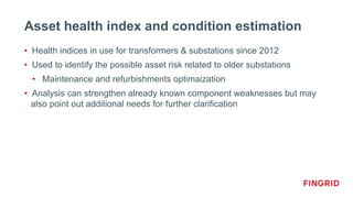 Health index and on line condition monitoring ELVIS event Marcus ...