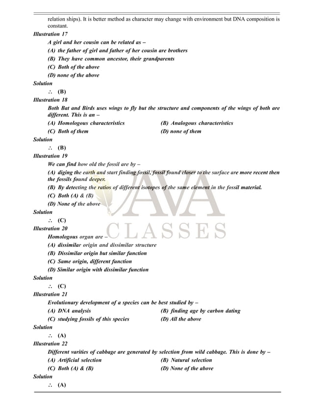 Heredity and Evolution class 10 Science Study Material pdf download | PDF