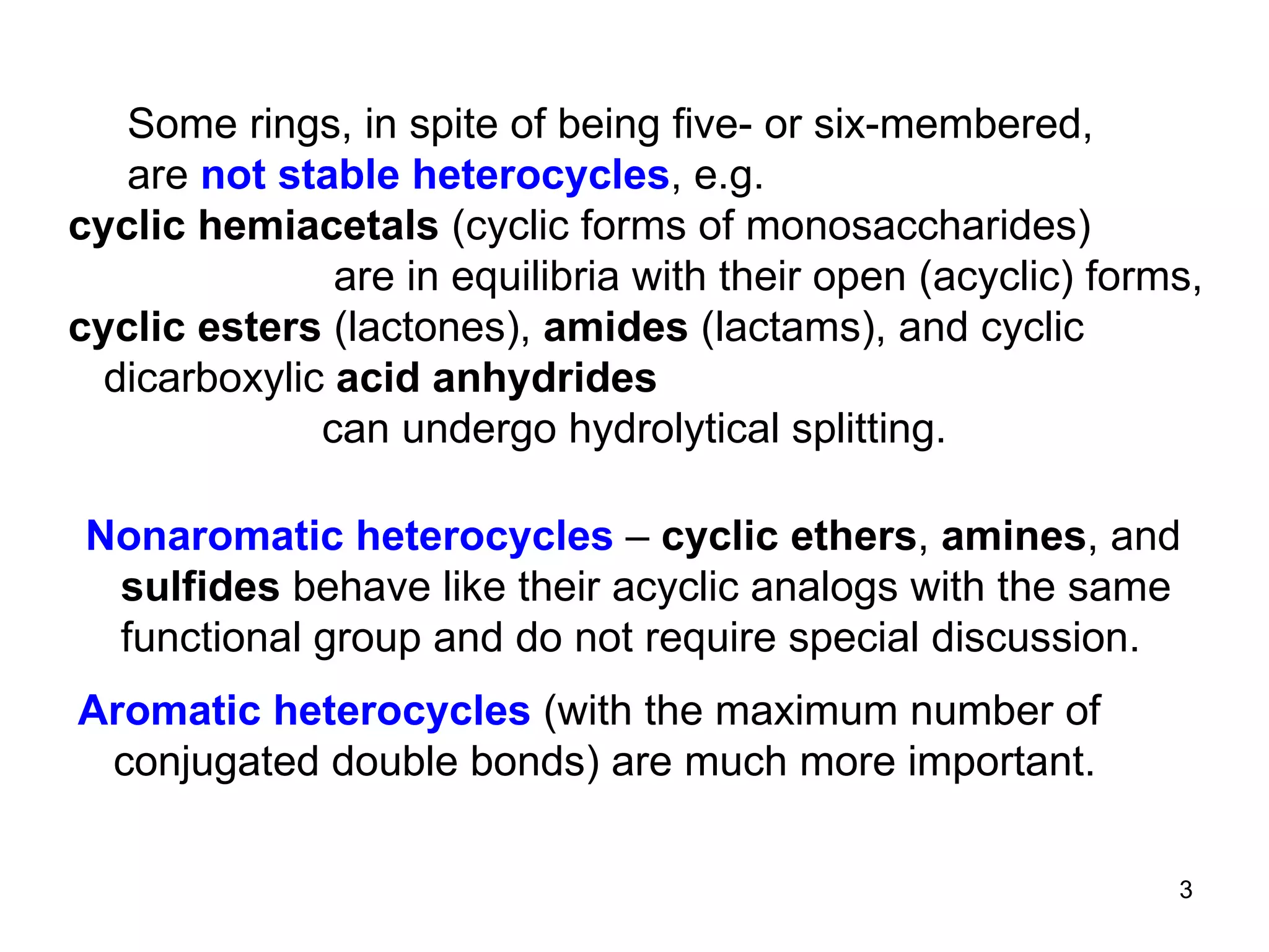 08 heterocyclic compounds | PPT