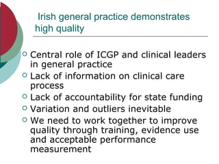 Edwina Dunne, Director of Audit and Clinicle Assurance, HSE | PPT