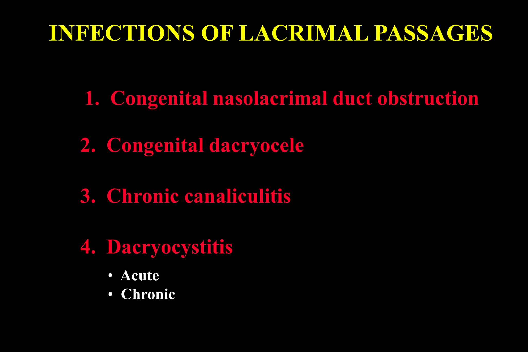 Infection Lacrimal...................ppt