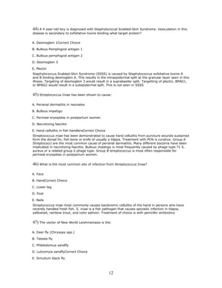 ETAS_MCQ_08 infectious diseases of the skin | DOC