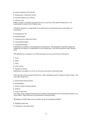 ETAS_MCQ_08 infectious diseases of the skin | DOC