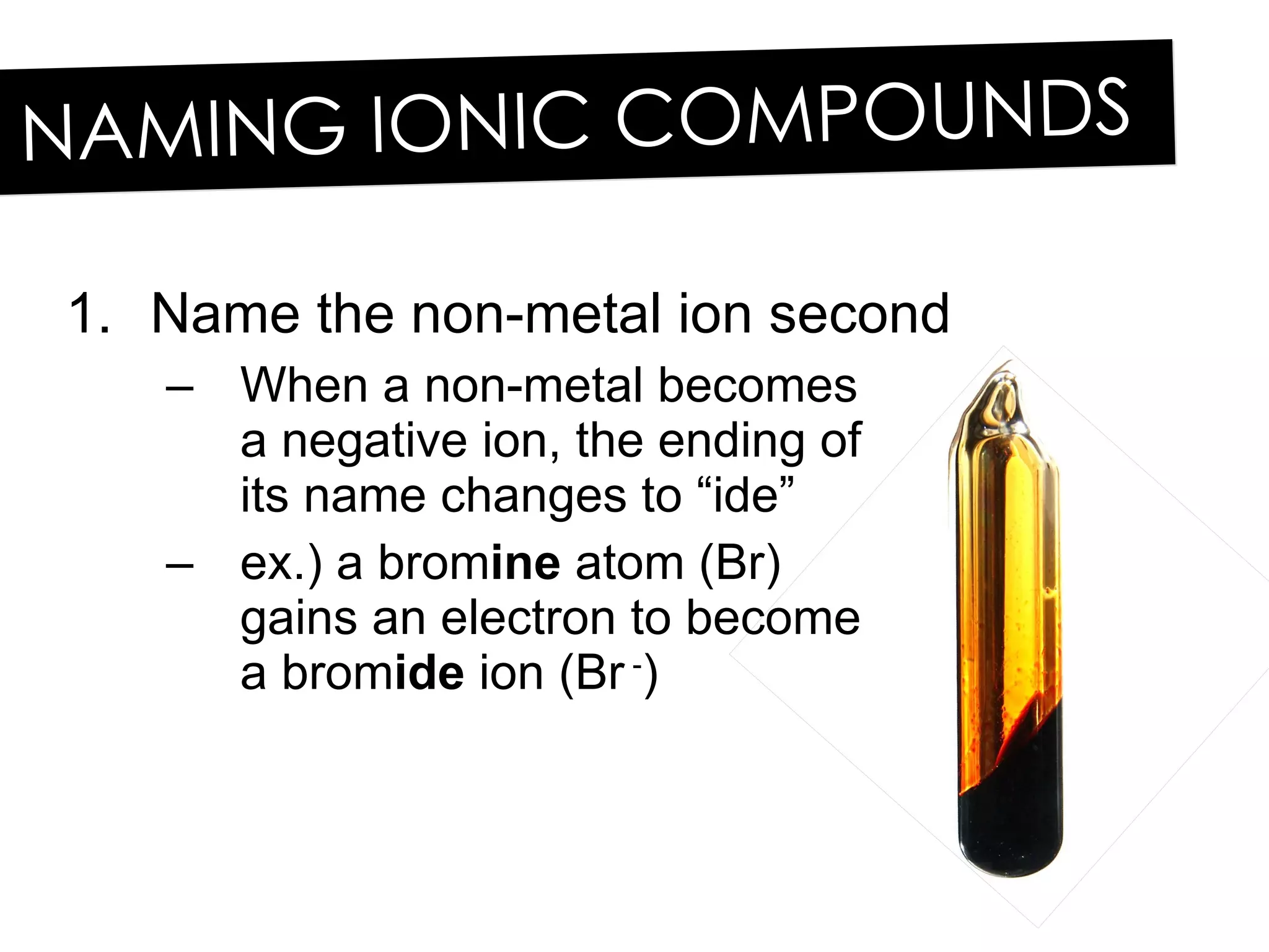 Ionic Compounds | PPT