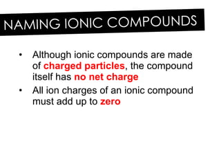 Ionic Compound Definition