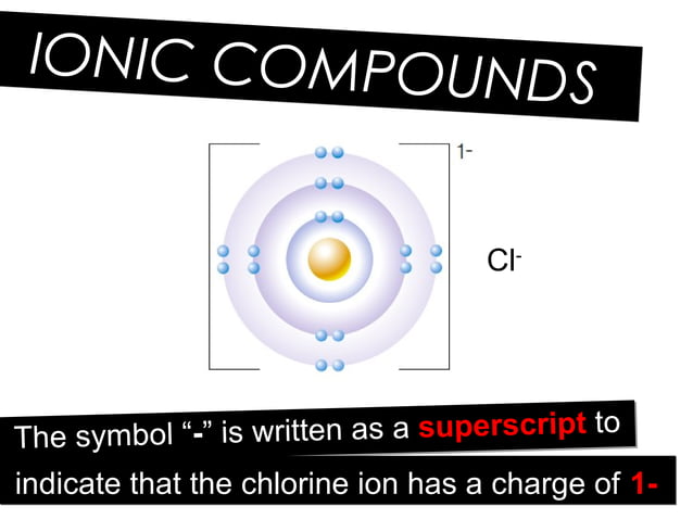 Grade 9, U1-L12-ionic compounds | PPT | Chemistry | Science