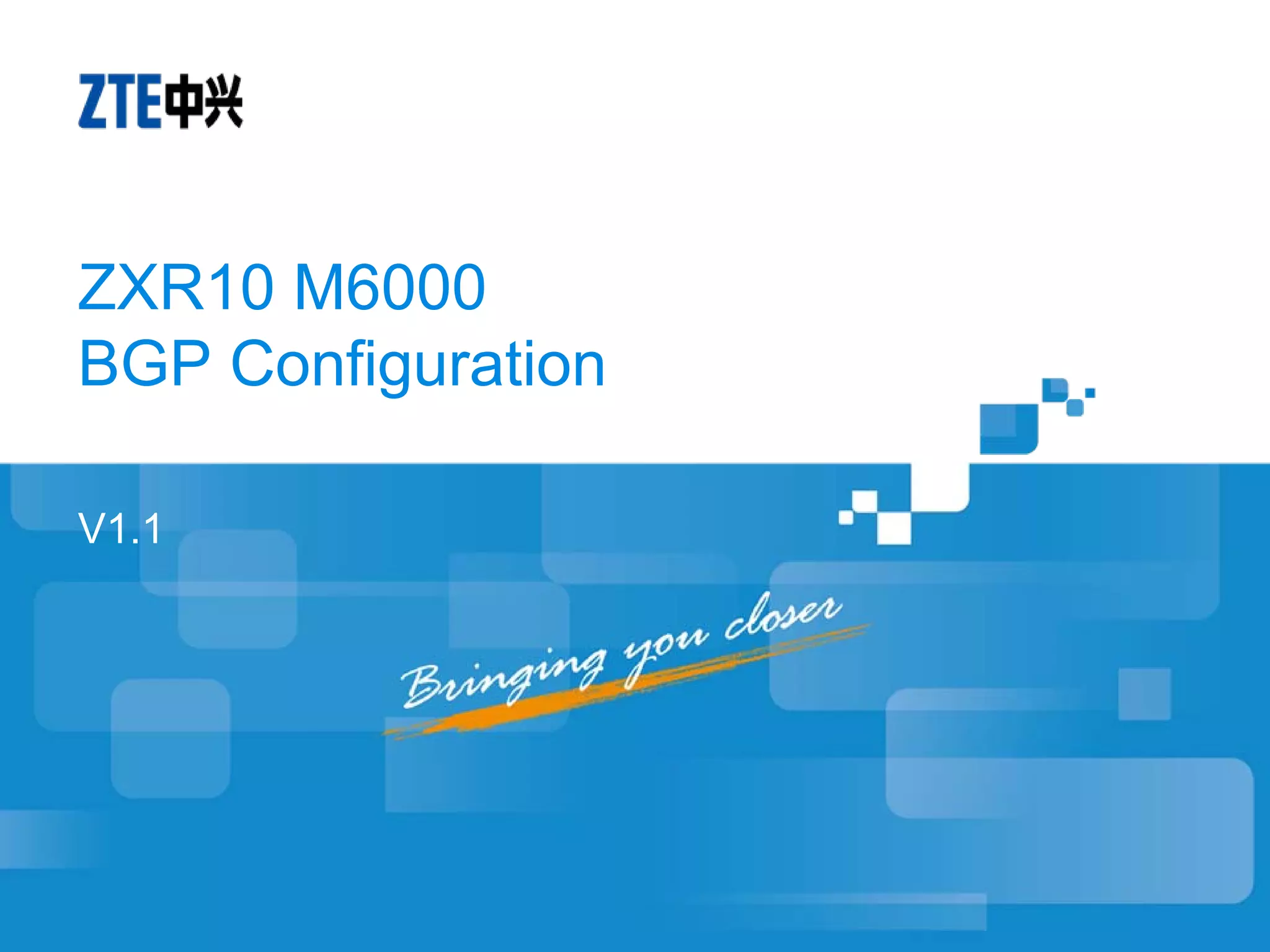 08 ip oc304 2_e1_1 zxr10 m6000 bgp configuration 24 | PDF