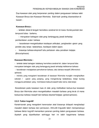 KOMPONEN-KOMPONEN DALAM BAHASA | DOCX
