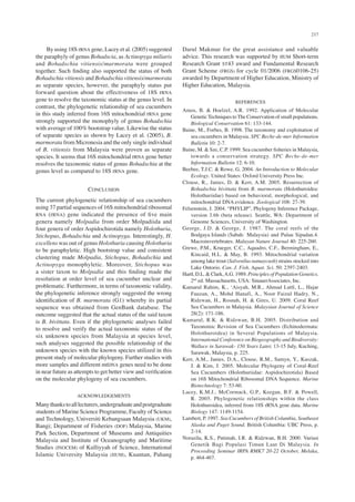 holothuriidae phylo | PDF | Biological Sciences | Science